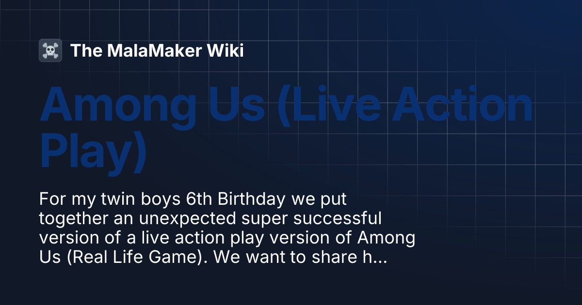 Among Us (Live Action Play) | The MalaMaker Wiki